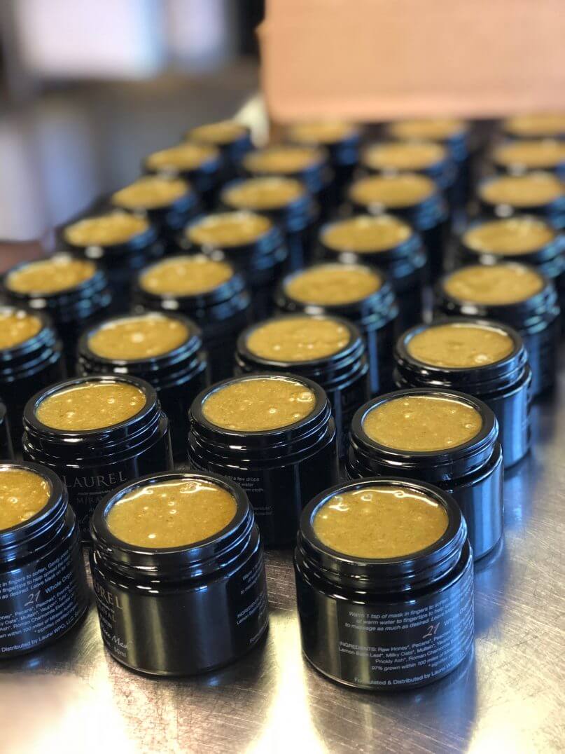 SLOW FARMED BEAUTY STORY: PETAL PECAN MASK - Laurel Skin